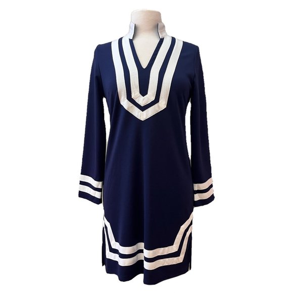 Sail to Sable | Dresses | Nwt Htf Navy Tunic With Collar Sail To Sable ...
